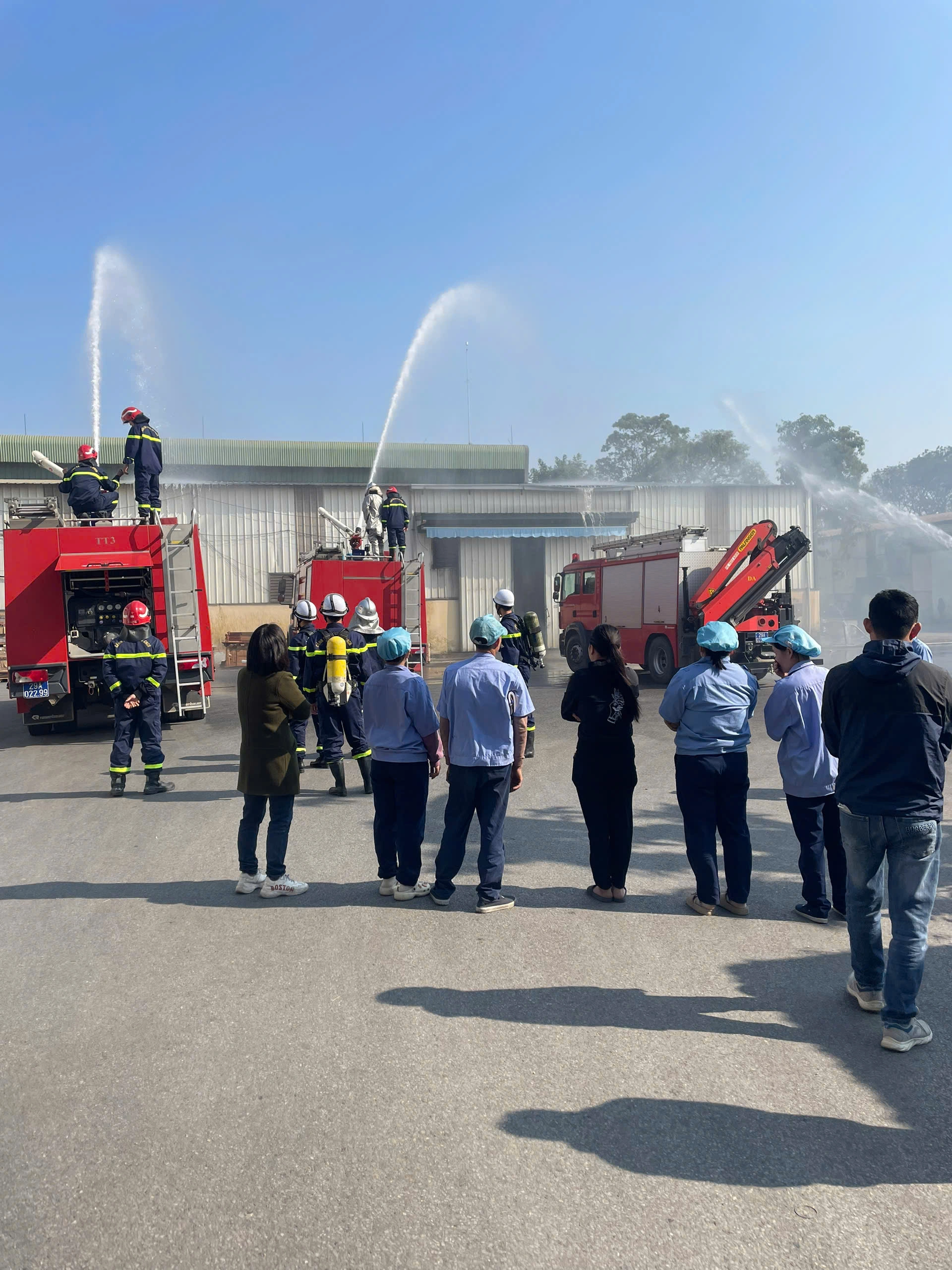 Huấn luyện nghiệp vụ PCCC năm 2024